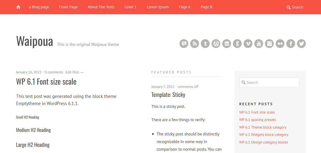 Bringing some structure into the theme: The Sidebar - Kau-Boys