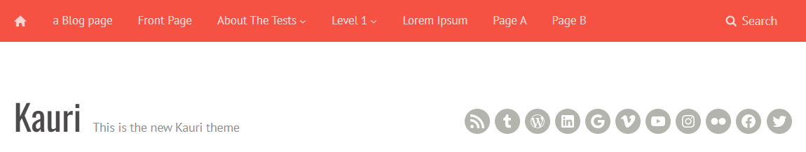 Goal missed: I had to add some CSS to the theme - Kau-Boys